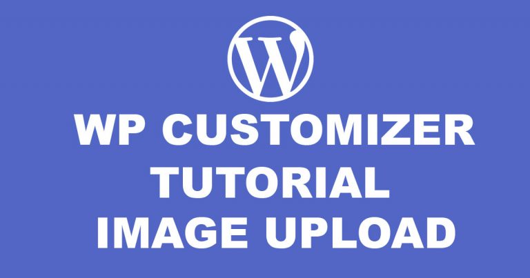 WordPress-Customizer-Tutorial — Pradip Debnath